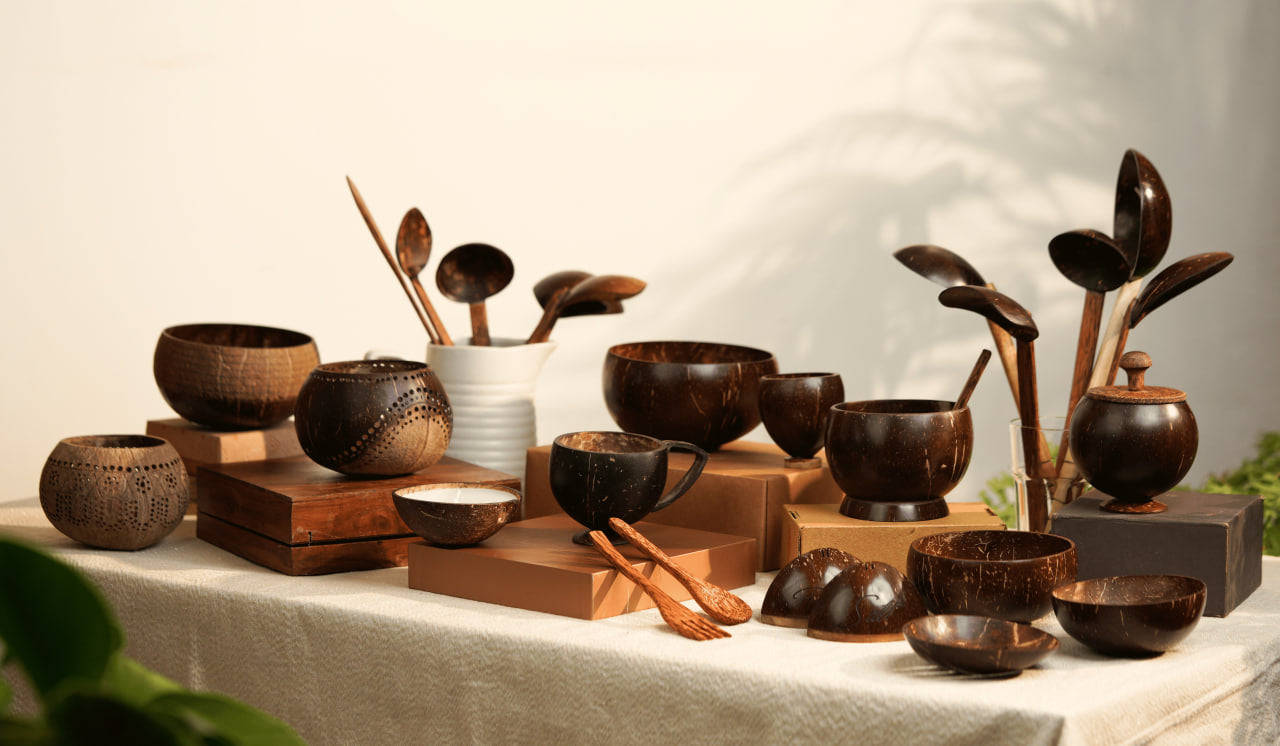Sustainable Solutions: The Beauty of Coconut Shell Kitchen Products ...